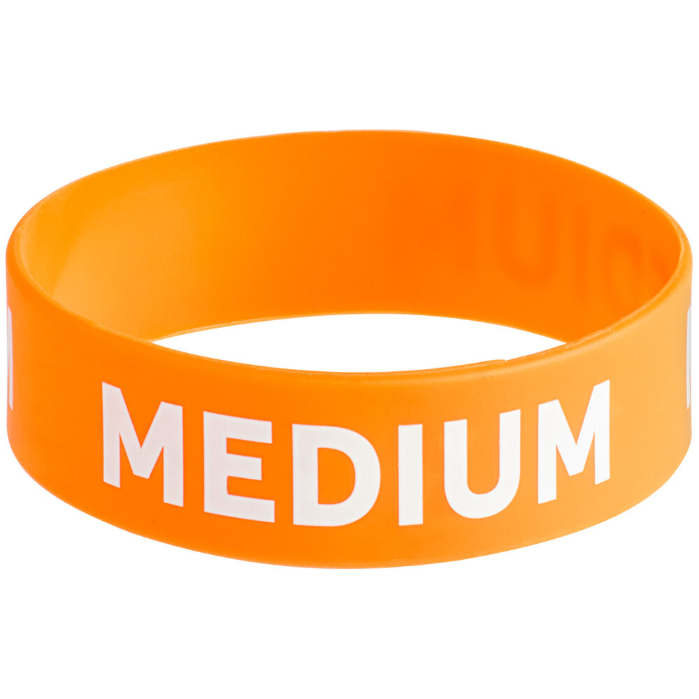 Choice "Medium" Silicone Squeeze Bottle Label Band for 16, 20, and 24 ...