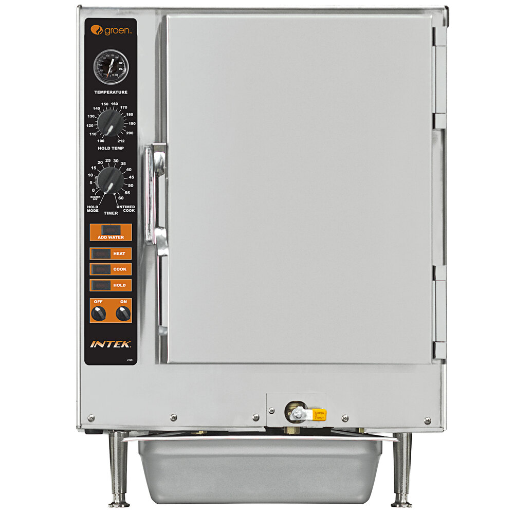 Groen XS-208-8-3 Intek Stainless Steel Connectionless Tabletop Steamer ...