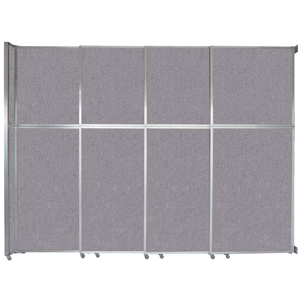 Versare 1072408-1 Cloud Gray Operable Wall Sliding Room Divider - 12' 8 ...