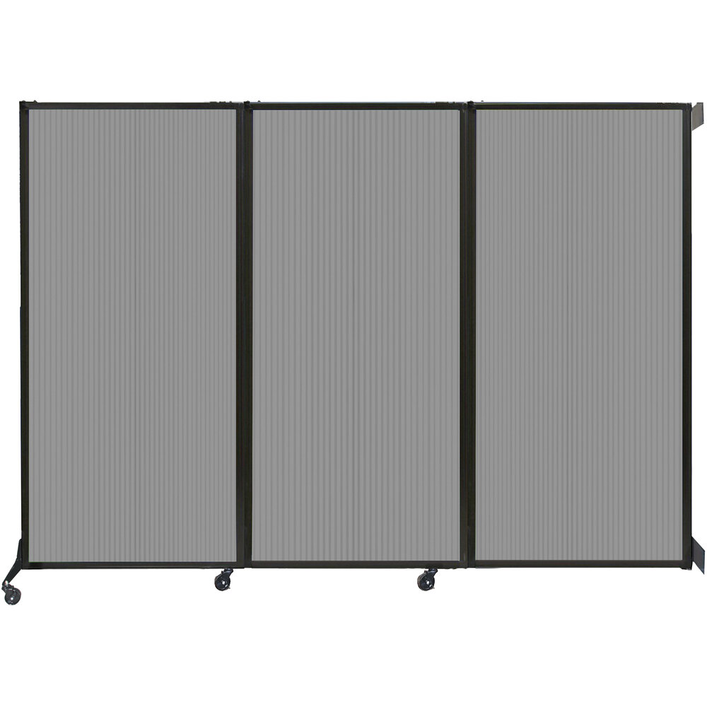 Translucent Panel Divider On Wheels