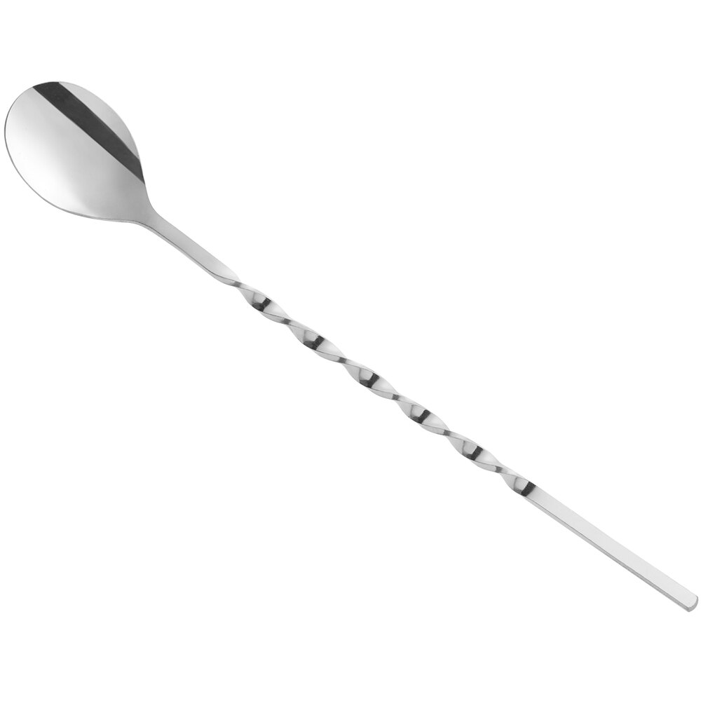 American Metalcraft 510P 10" Stainless Steel Twisted Bar Spoon