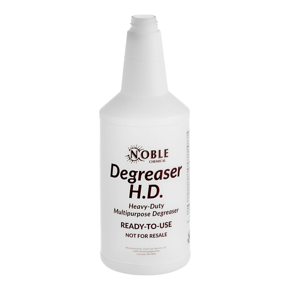 32 oz. Labeled Bottle for Noble Heavy Duty Degreaser