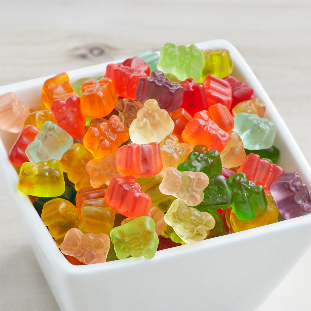 Albanese Mini Gummi Bears 5 lb. - 4/Case