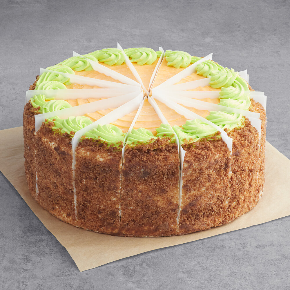 David's Cookies Annie's 14-Slice Pre-Cut Carrot Persuasion Cake 9 lb ...