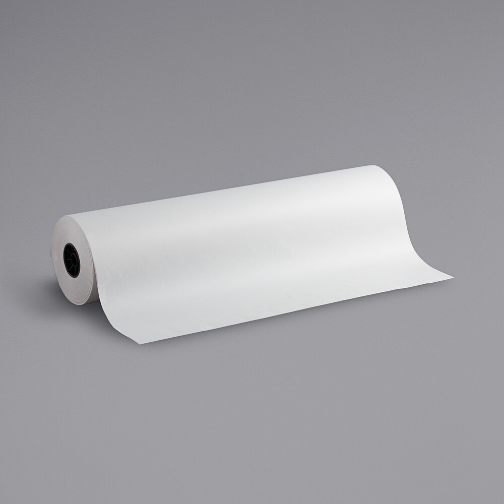 Lavex 36" x 1200' 30 lb. Newsprint Packing Paper Roll