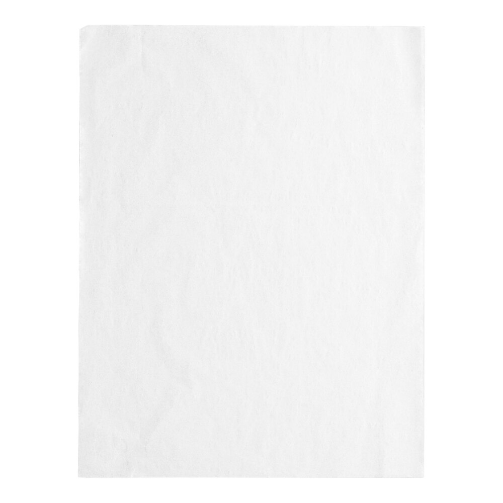 SatinWrap 15" x 20" 10 lb. White Tissue Paper Sheets - 960/Pack