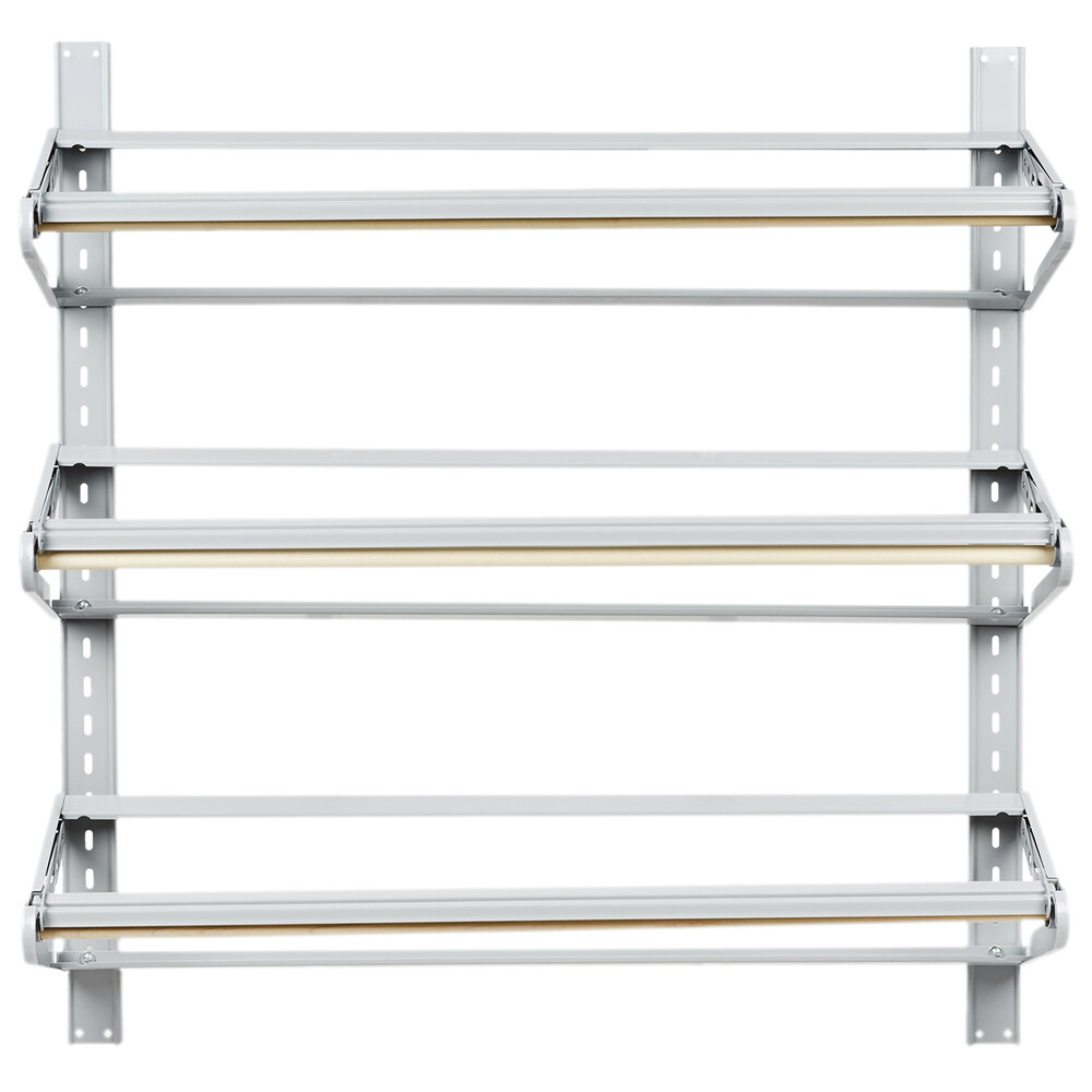 Bulman T292-36 36" Horizontal Three Paper Roll Wall Rack