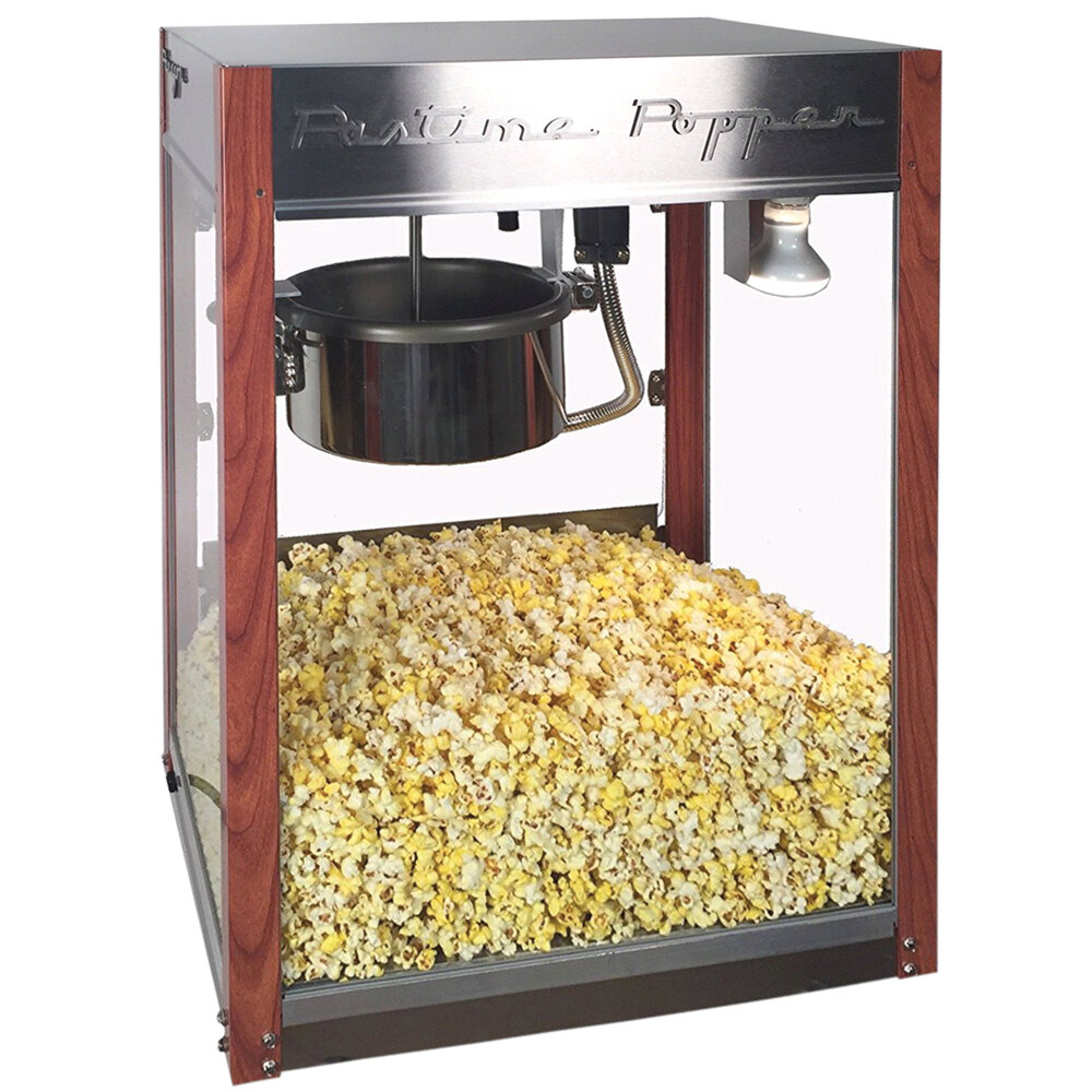 Paragon 1108720 1971 Pastime Pop 8 oz. Popcorn Machine / Popper - 120V ...