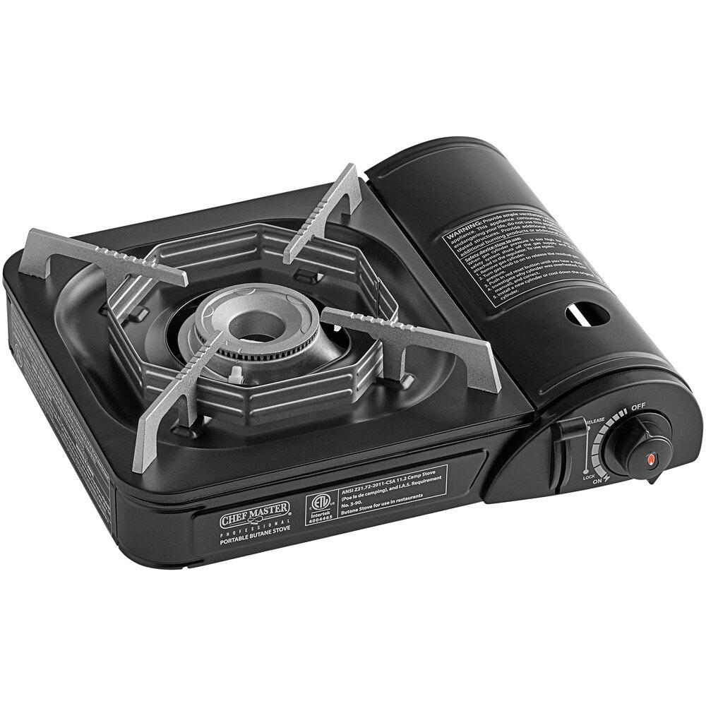 Chef Master 90027 1-Burner High Performance Butane Countertop Range ...