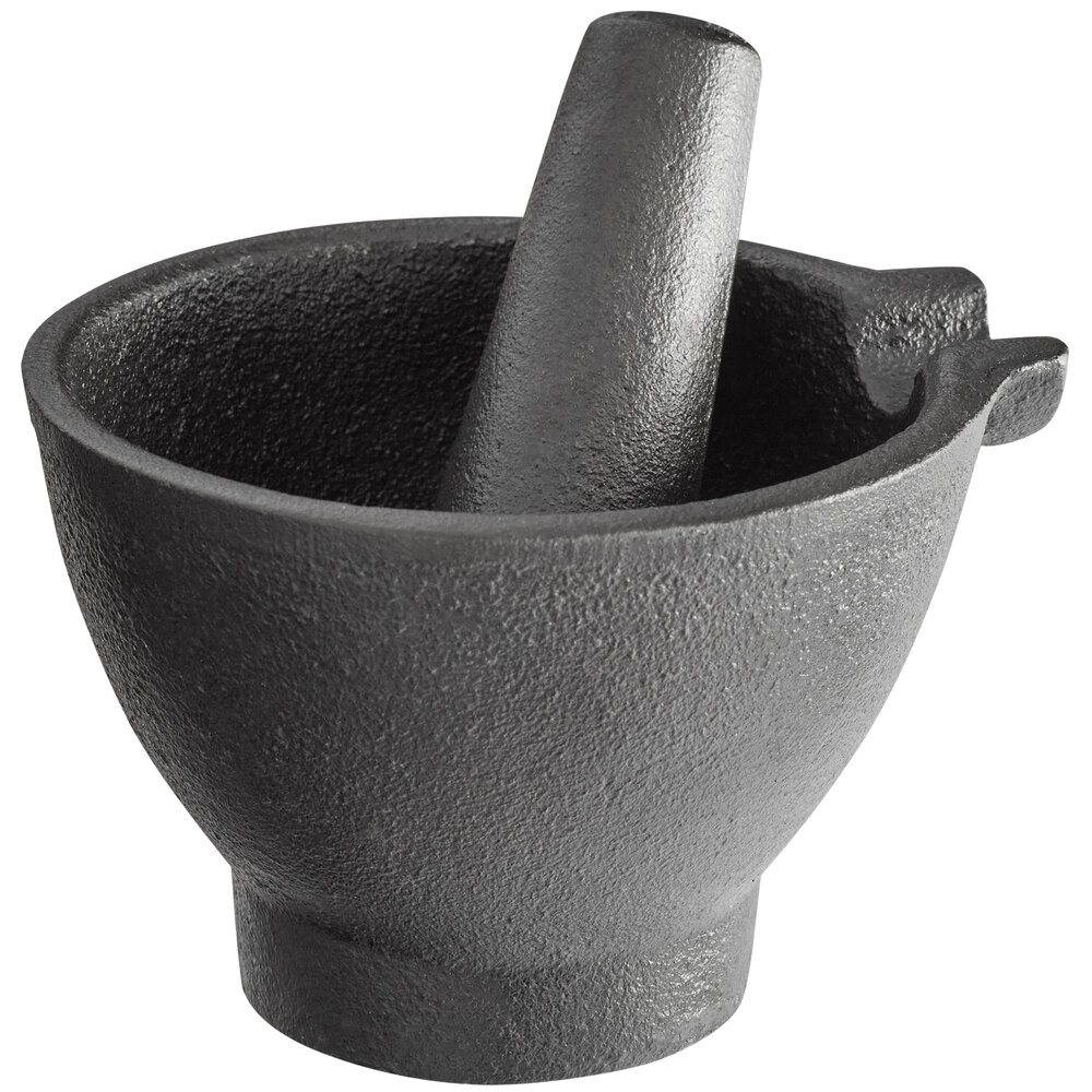 Fox Run 4" Cast Iron Mortar and Pestle Set