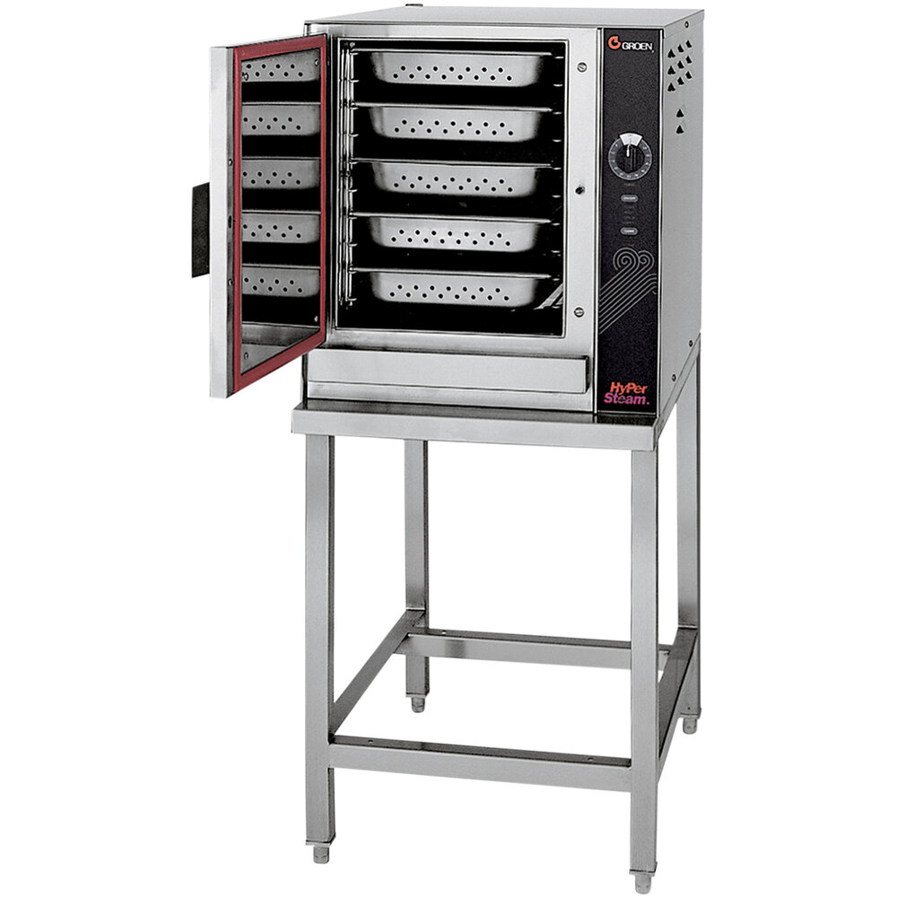 Groen HY-5E 240/3 HyPerSteam Stainless Steel 5-Pan Pressureless ...