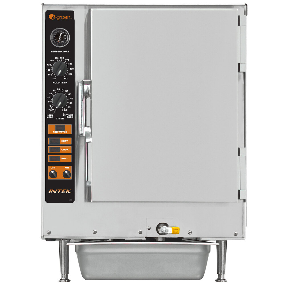 Groen XS-248-12-3 Intek Stainless Steel Connectionless Tabletop Steamer ...