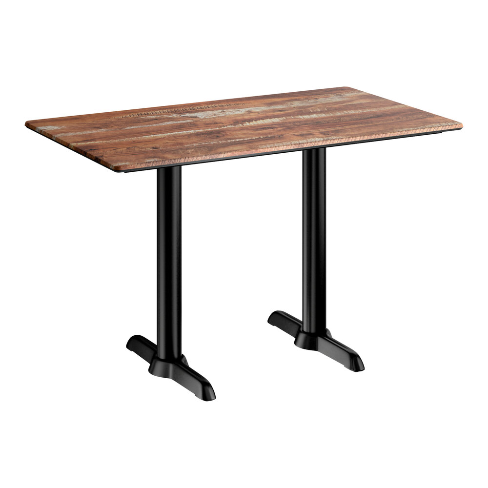 Lancaster Table & Seating Excalibur 28" x 48" Rectangular Standard ...