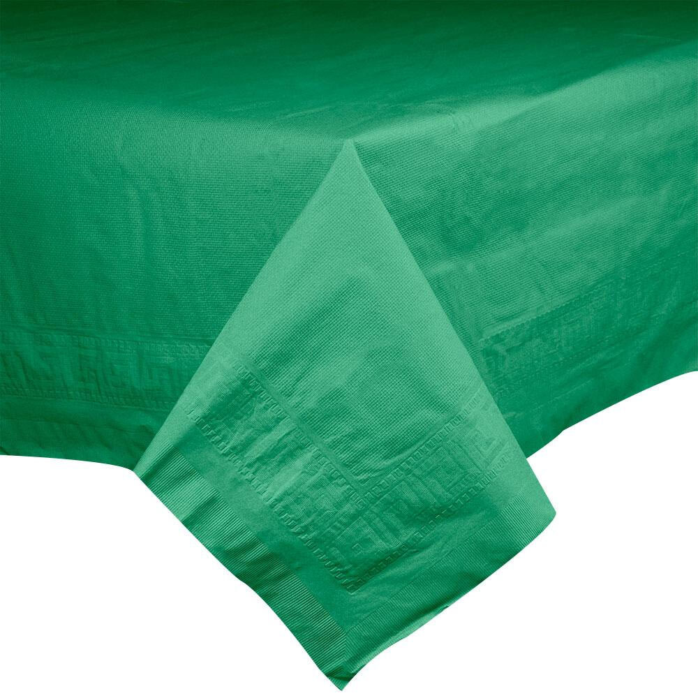 Hoffmaster 220629 54" x 108" Cellutex Jade Green Tissue / Poly Paper ...