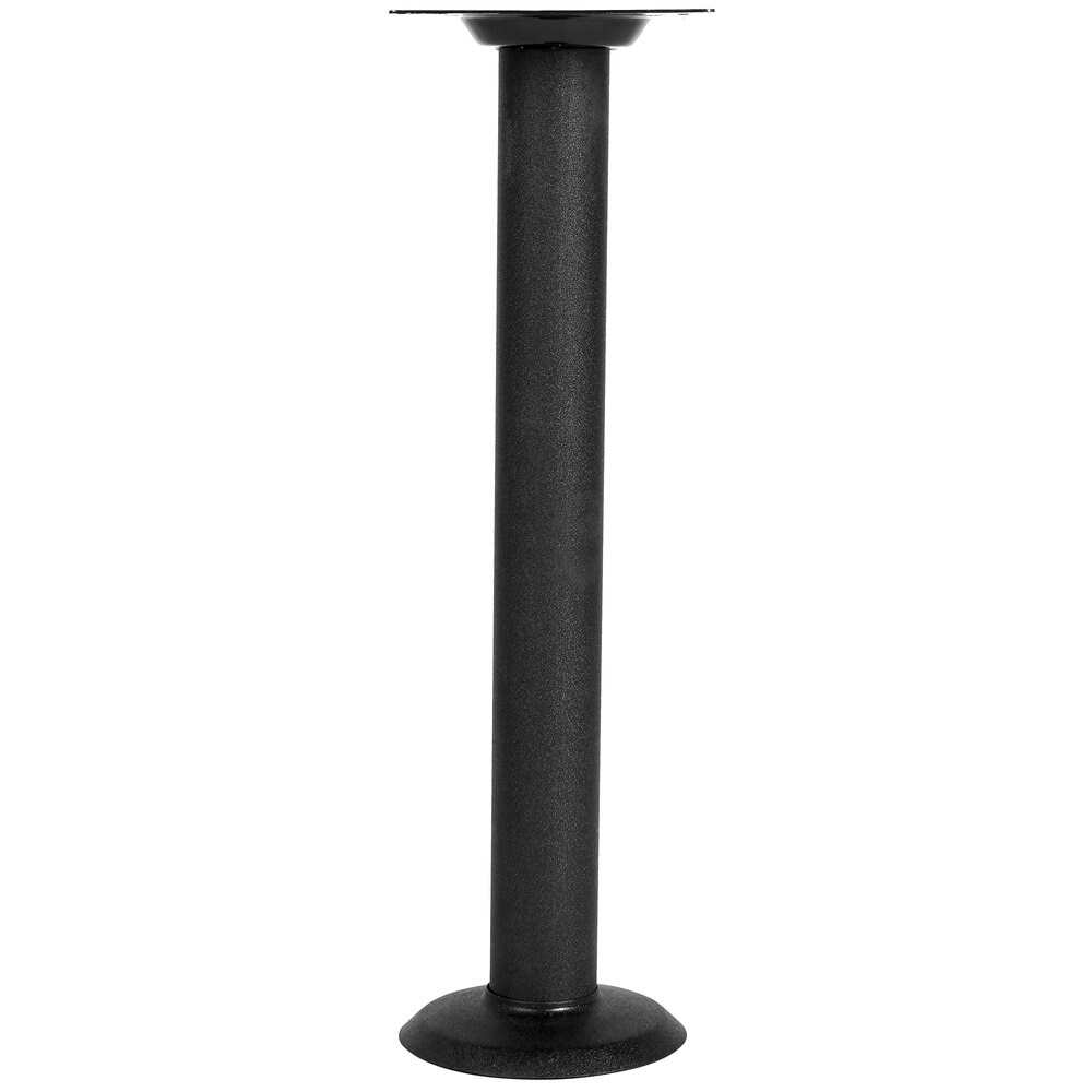 FLAT Tech BD2802A Bolt-Down 3" Standard Height Column Black Table Base