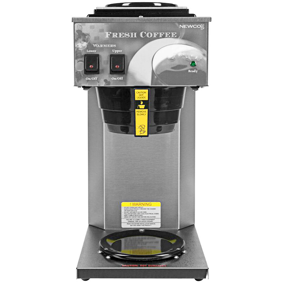 Newco 101772 AK-2 Pourover Coffee Brewer with 2 Warmers - 120V