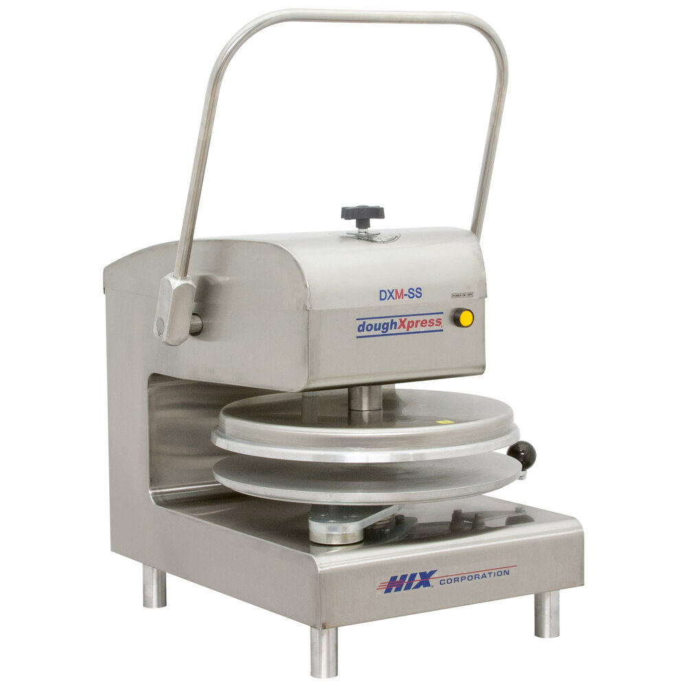 DoughXpress DXM-SS-220 18" Manual Heavy Duty Stainless Steel Pizza ...