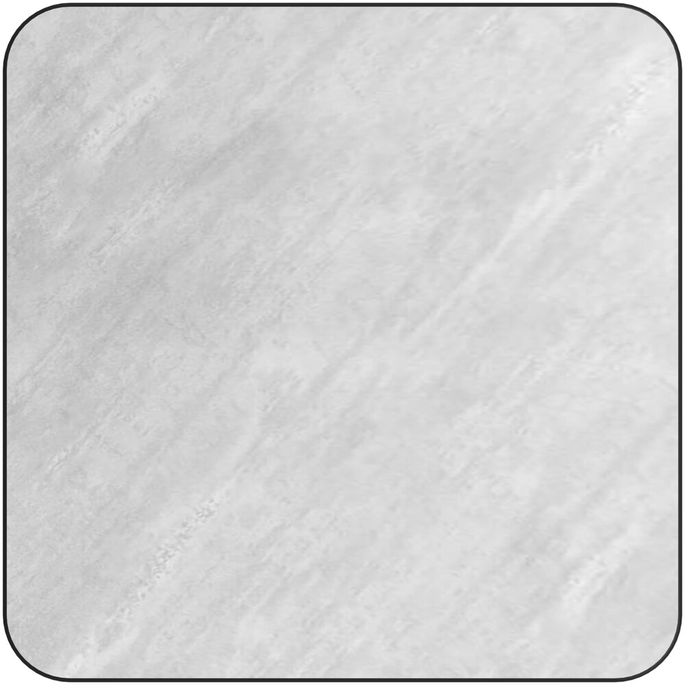 Lancaster Table & Seating 24" x 24" Square Reversible White / Gray ...