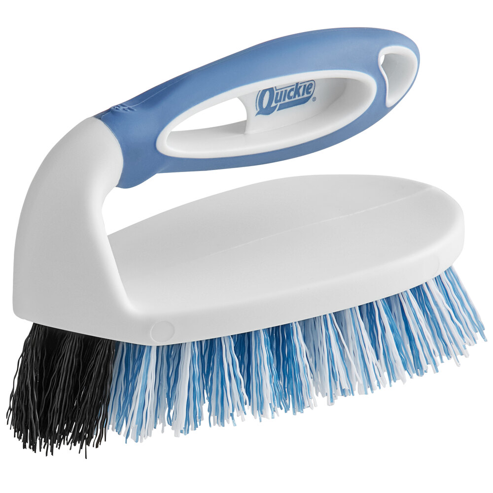 Quickie 252MB Iron Scrub Brush with Microban® Poly Fiber Bristles