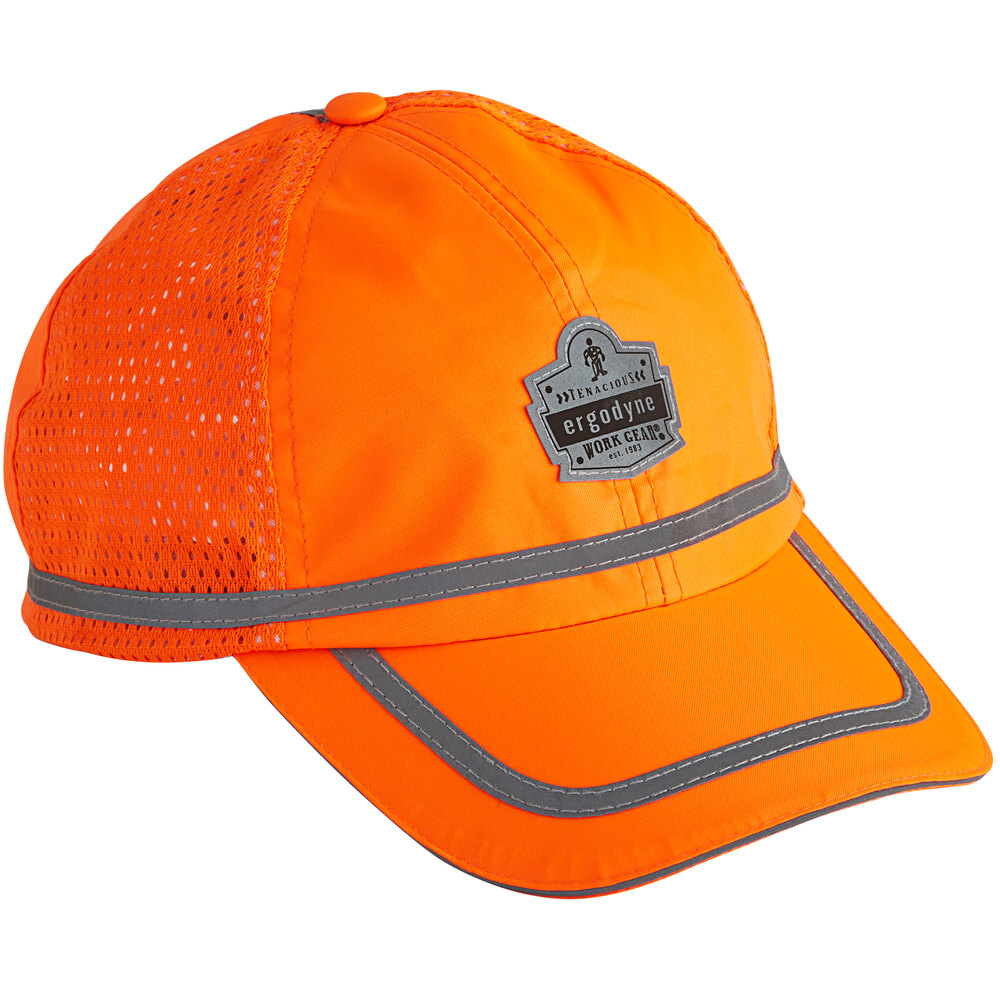 Ergodyne 23238 GloWear 8930 Orange Hi-Vis Baseball Cap