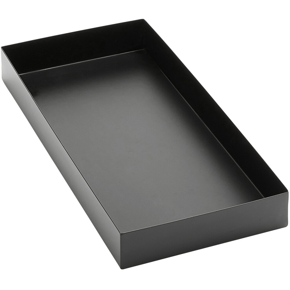 American Metalcraft Black Twilight 16 3/8" x 8 1/4" x 2" Rectangular ...