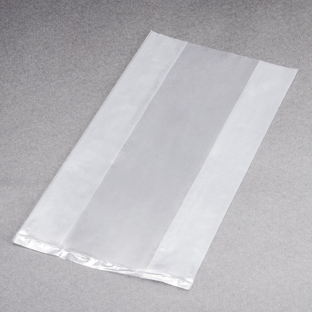 LK Packaging P12G03138 Plastic Food Bag 3" x 1 3/4" x 8 1/4" - 2,000/Box