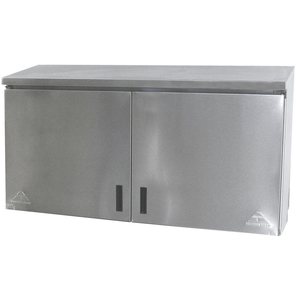 Advance Tabco WCH-15-48 48" Wall Cabinet with Hinged Doors