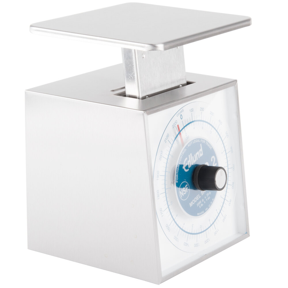 Edlund SR-2200C Premier Series 5 lb. / 2200 g Mechanical Portion Scale ...