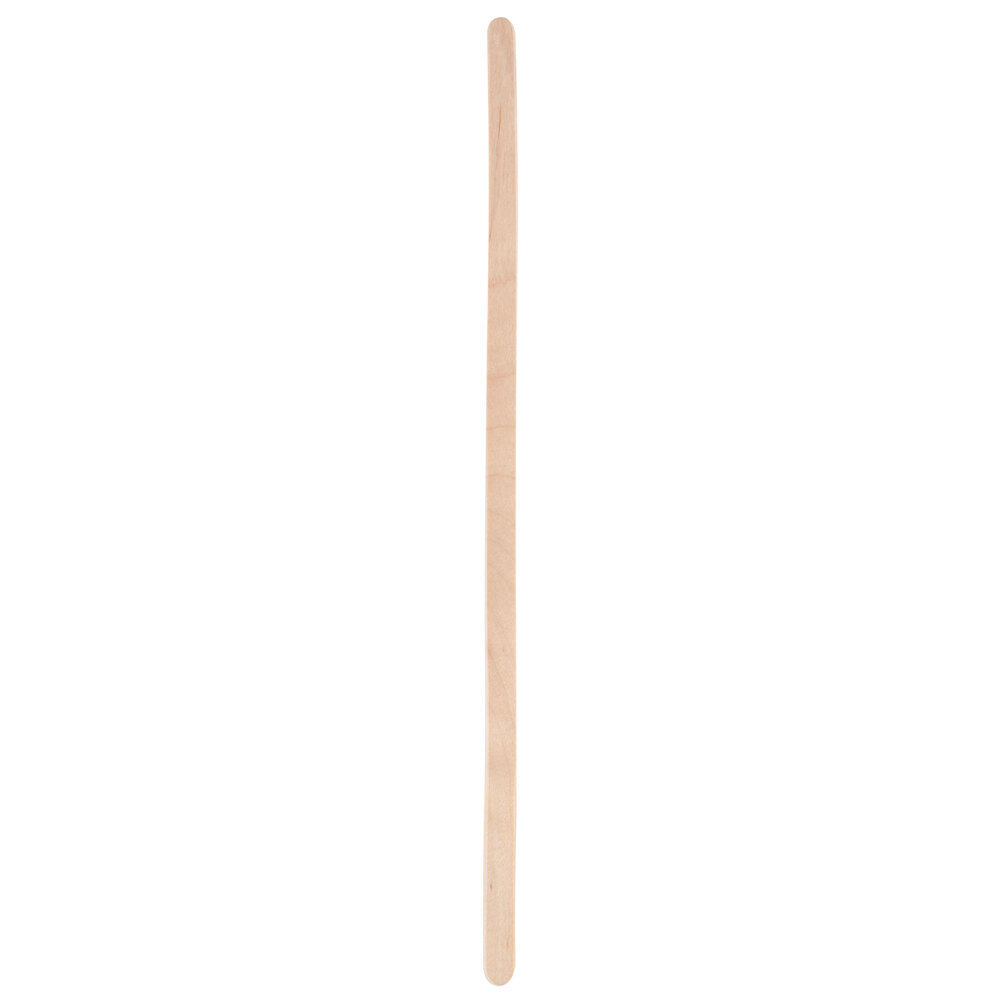 Royal Paper R825 7 1/2" Eco-Friendly Wood Coffee Stirrer - 5,000/Case