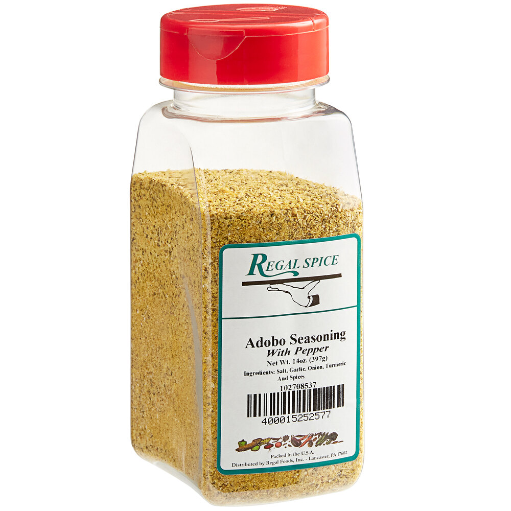 Regal Adobo Seasoning with Pepper 14 oz.