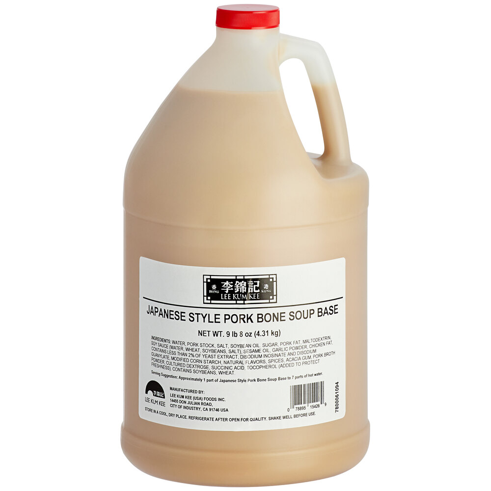 Lee Kum Kee Japanese-Style Pork Bone Soup Base 9.5 lb.