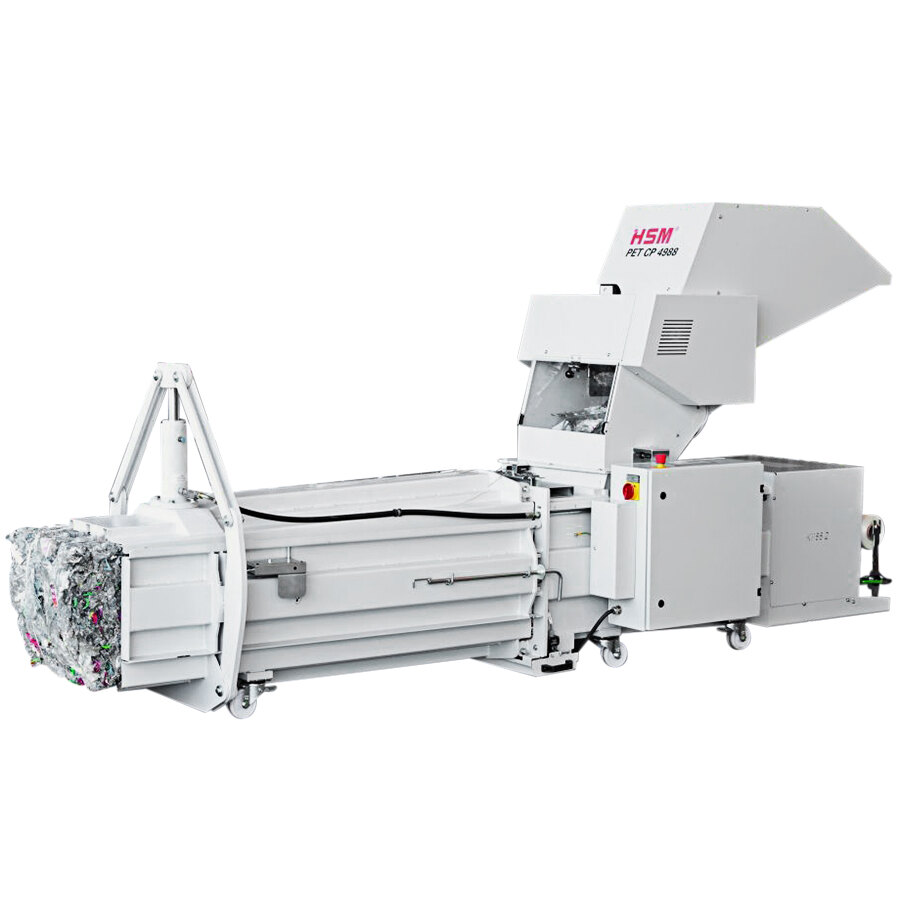 HSM 6577 CP 4988 PET Crusher / Baler Press