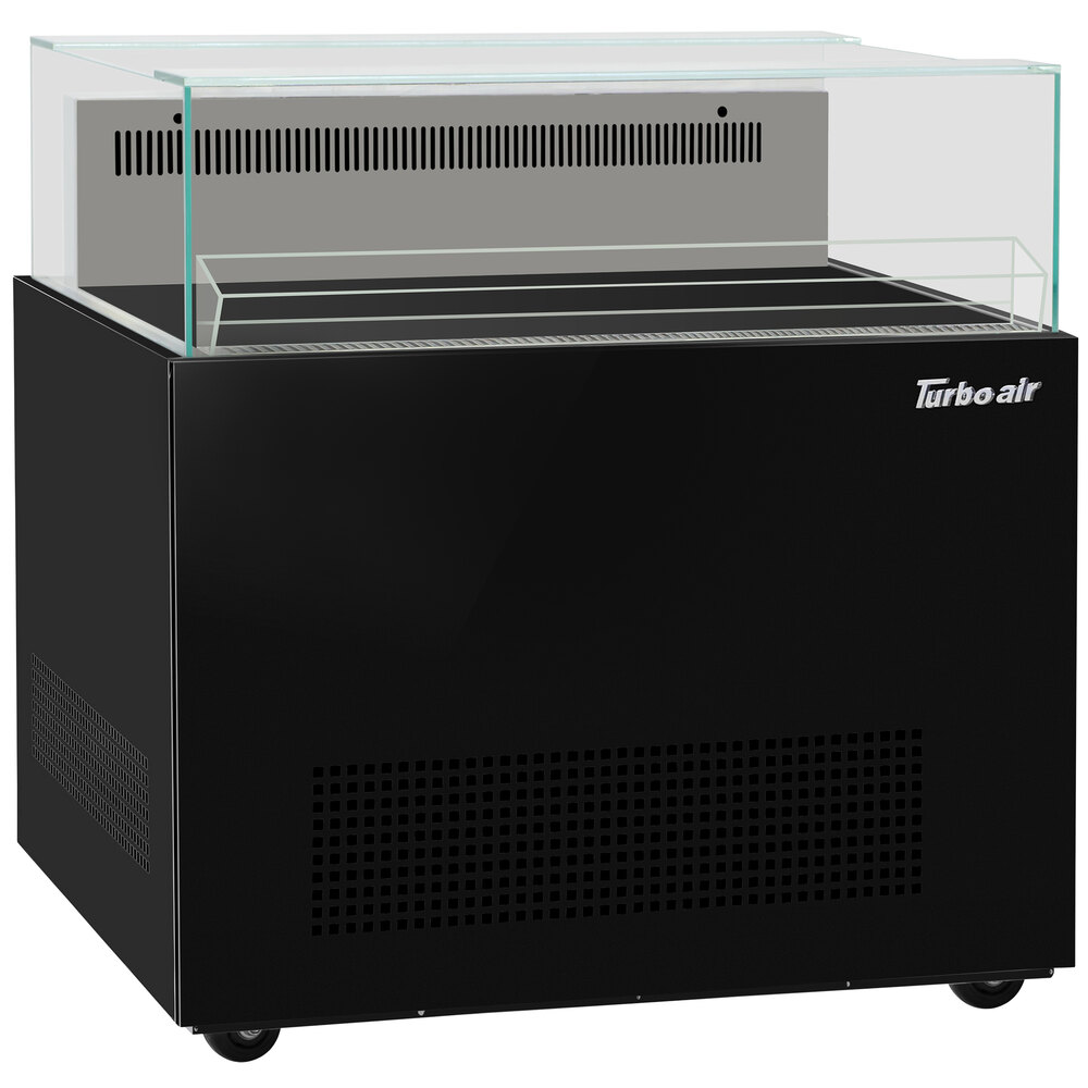 Turbo Air TOS-40NN-D-B 40 1/4" Black Sandwich and Cheese Display Case ...