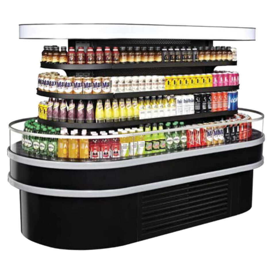 Turbo Air Self-Serve Merchandiser TIOM-48RSRS-N 48" Stainless Steel ...