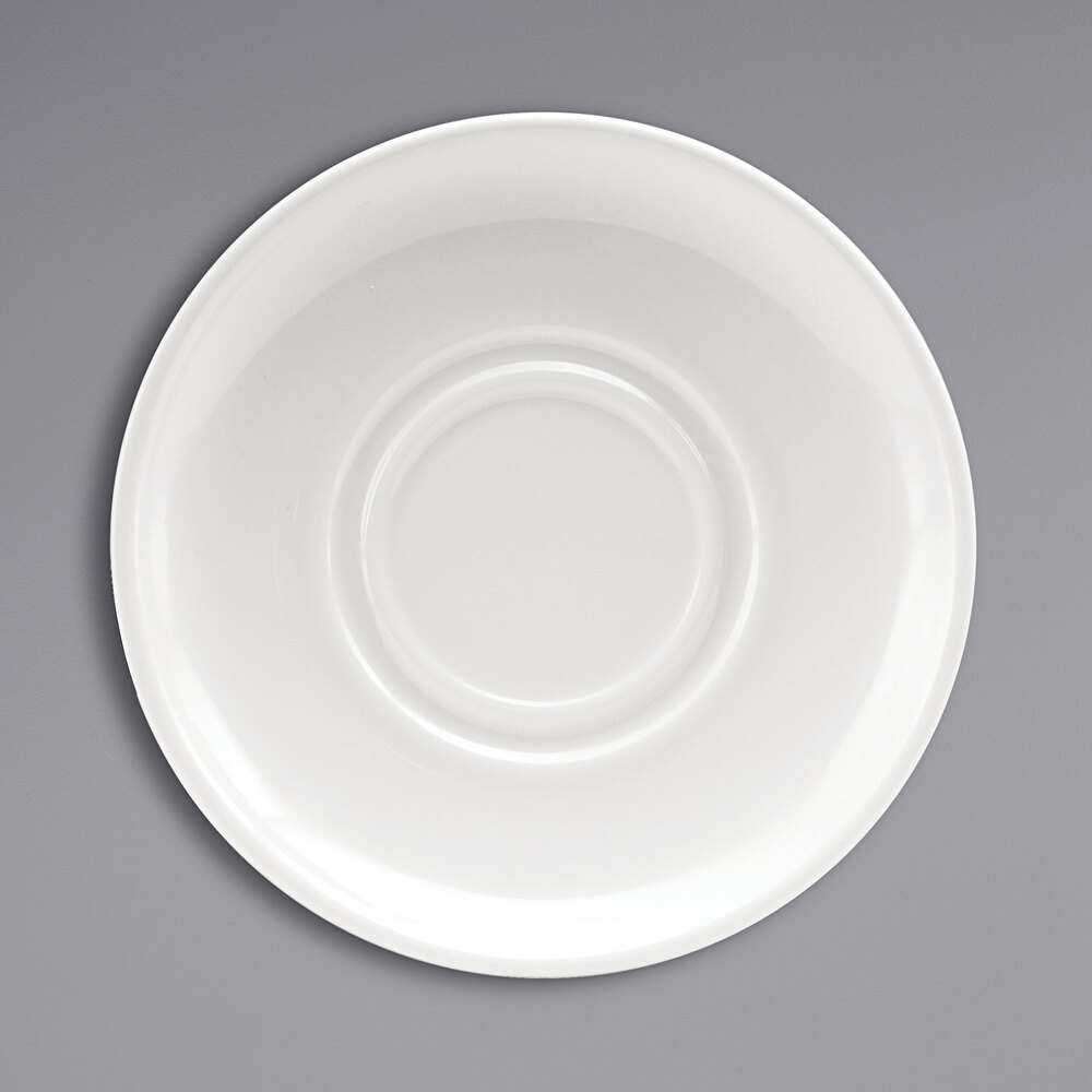 Oneida Tundra by 1880 Hospitality F1400000500 5 7/8" Warm White China ...