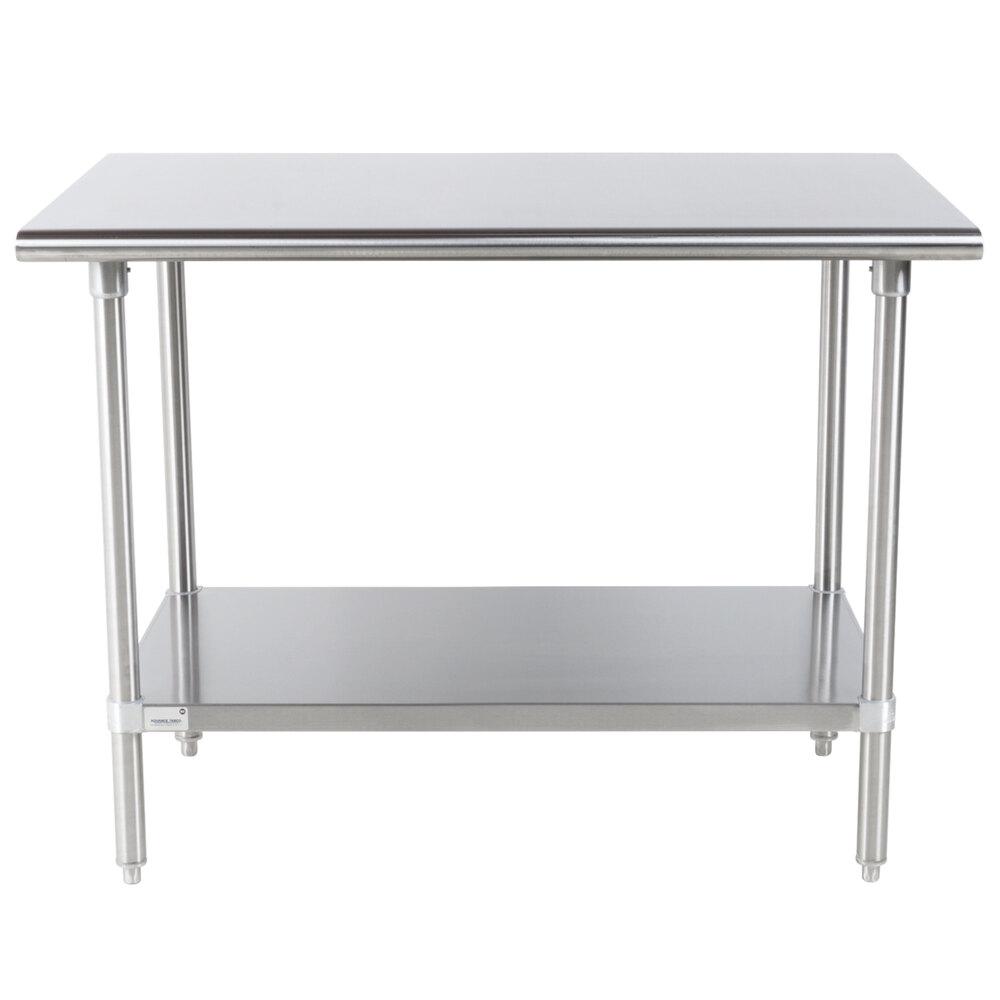 Advance Tabco Premium Series SS-304 30" x 48" 14 Gauge Stainless Steel ...