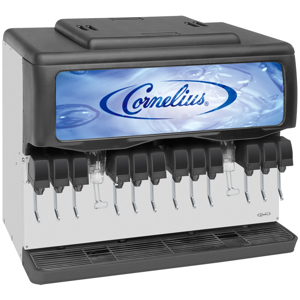 Cornelius 02813 Enduro 300 Countertop Ice / Beverage Dispenser with 12 ...