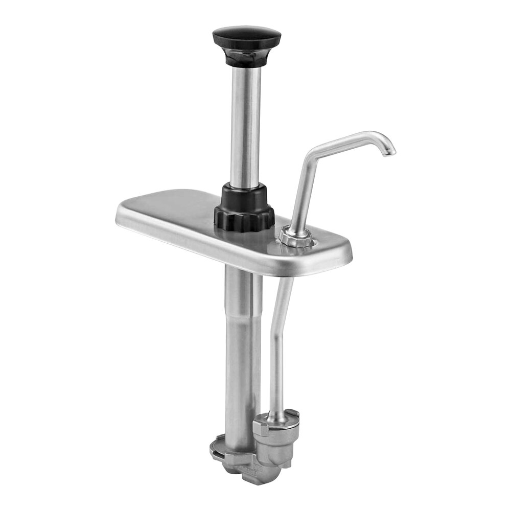 Server Stainless Steel Fountainette 1 oz. Pump with Lid for Slim 1.5 Qt ...