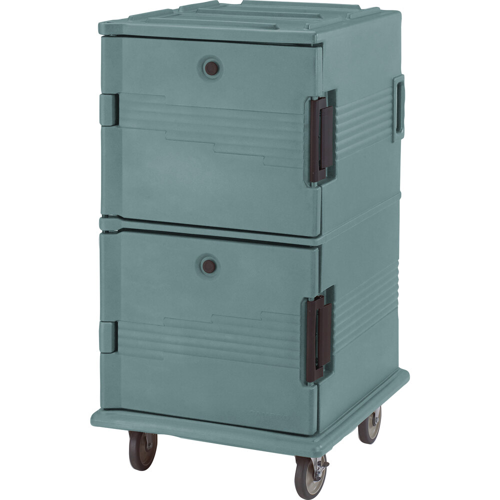 Cambro UPC1600SP401 Ultra Camcart® Slate Blue Insulated Food Pan ...