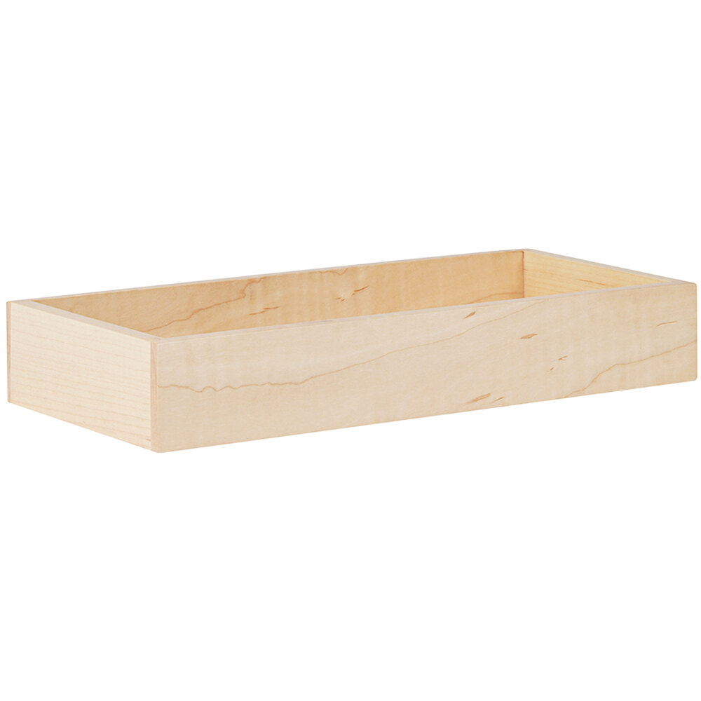 Cal-Mil Blonde 6" x 12" x 2" Maple Wood Merchandiser Box