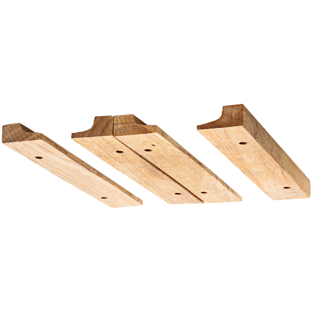 Fox Run 11" x 7" Slot Wood Glass Rack