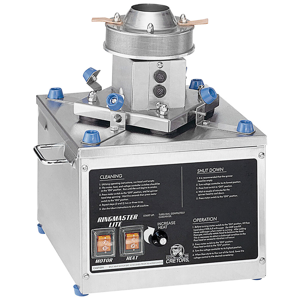 Cretors RMLA-X Ringmaster Lite Floss Head with 26" Bowl