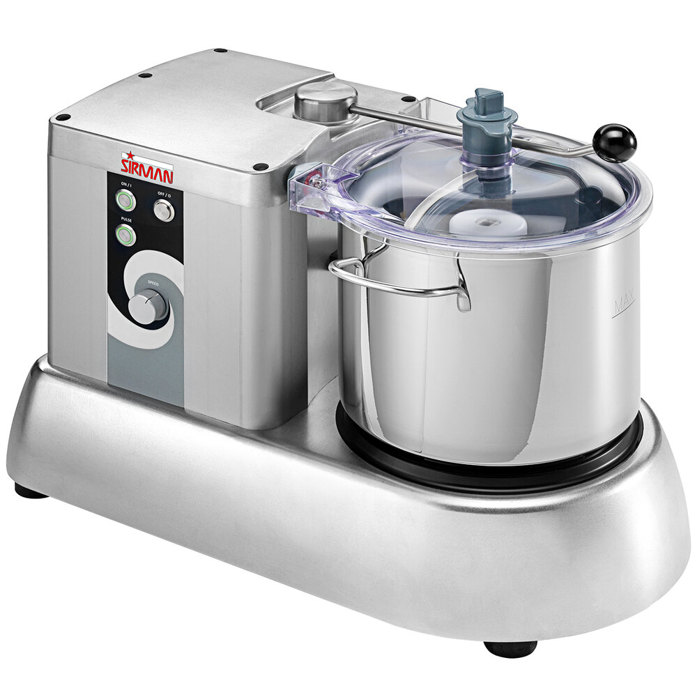 Sirman C-Tronic 40780958S C9 PLUS Variable-Speed 9 Qt. Stainless Steel ...