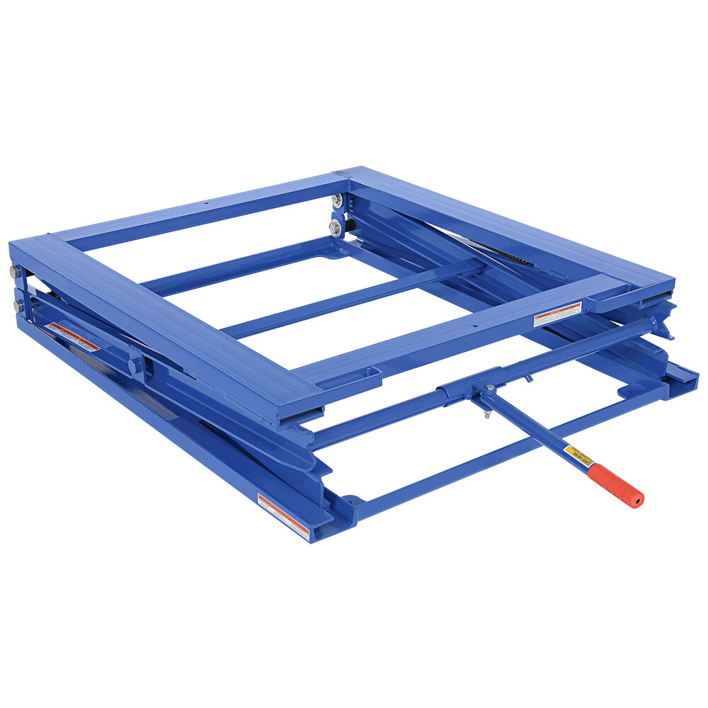 Vestil PS-4045 5,000 lb. Pallet Stand with 3-Position Height Adjustment ...