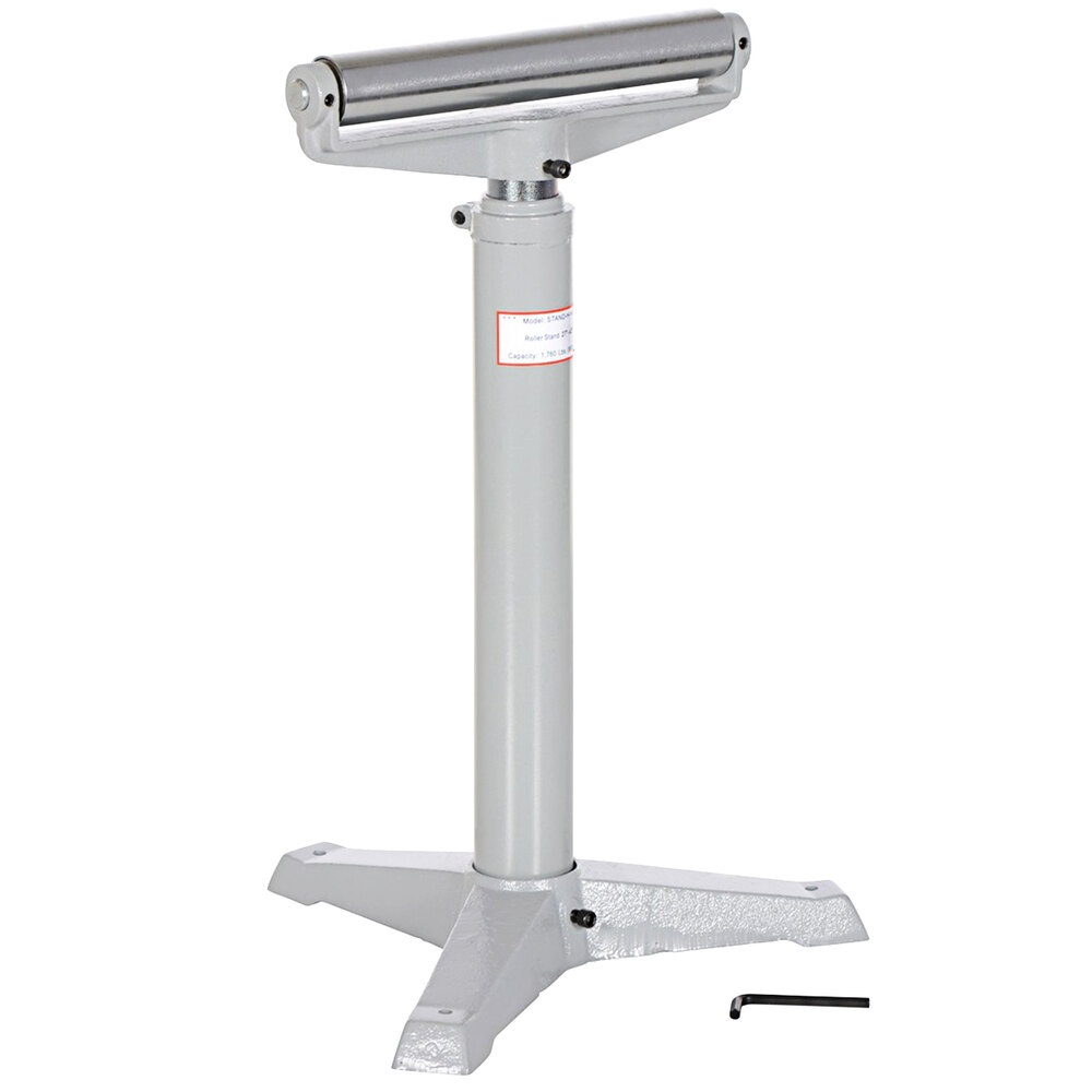 Vestil STAND-H-HP 1,760 lb. Horizontal Steel Roller Stand with 27 1/16 ...