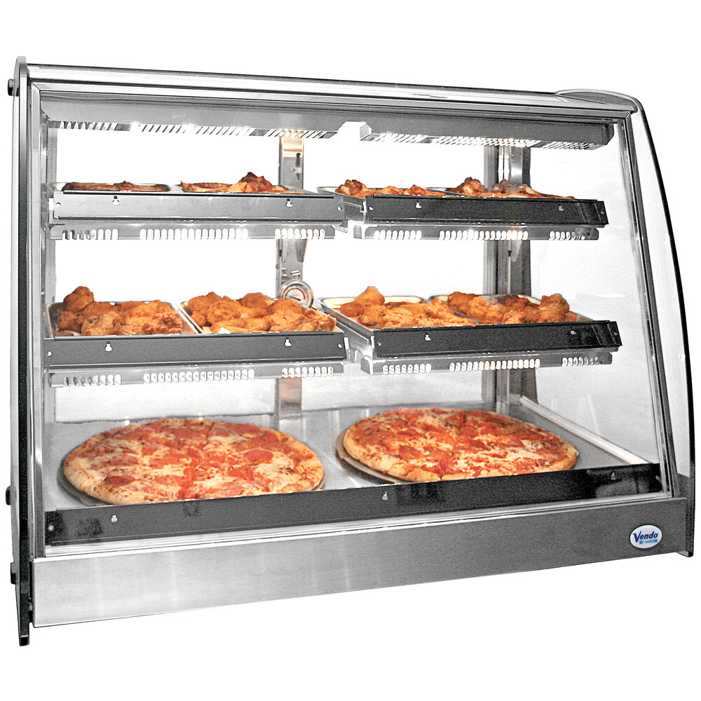 Vendo HFD000008 Impulse Hot Food Display Case with Wide Shelves