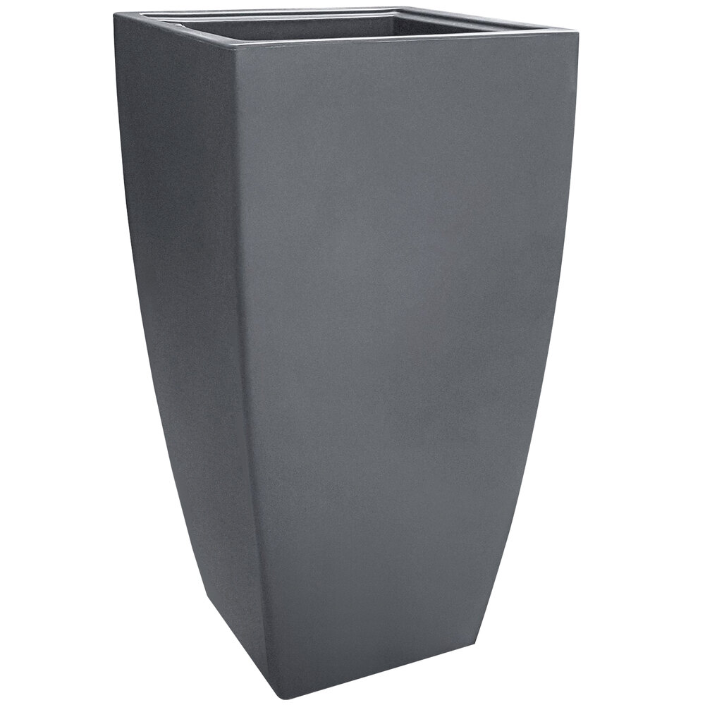 Mayne Kobi 20" x 20" x 38" Graphite Gray Planter