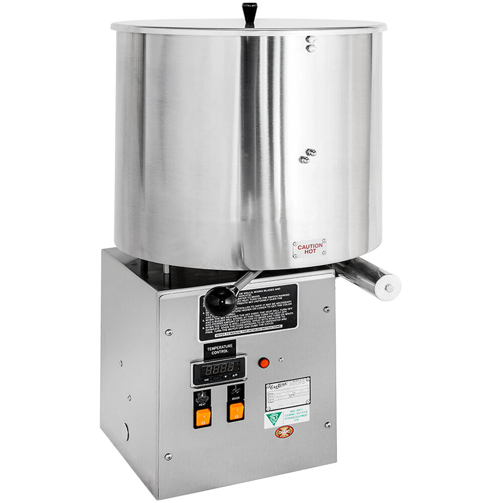 Cretors CMD25DL-CI 5 lb. Caramelizer