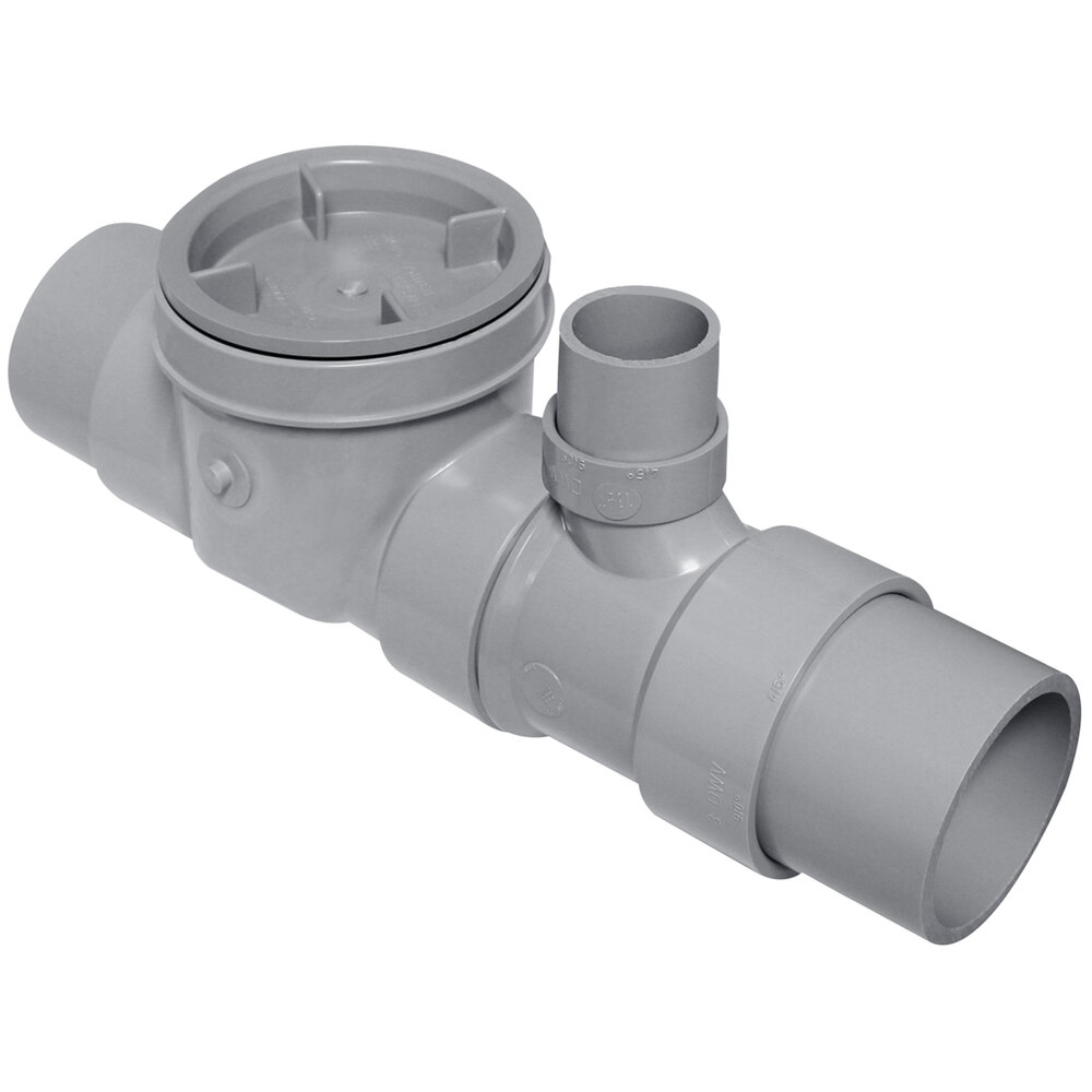 Endura 3933135AS 3" x 1 1/2" 2 Piece DWV Spigot Flow Control Device ...