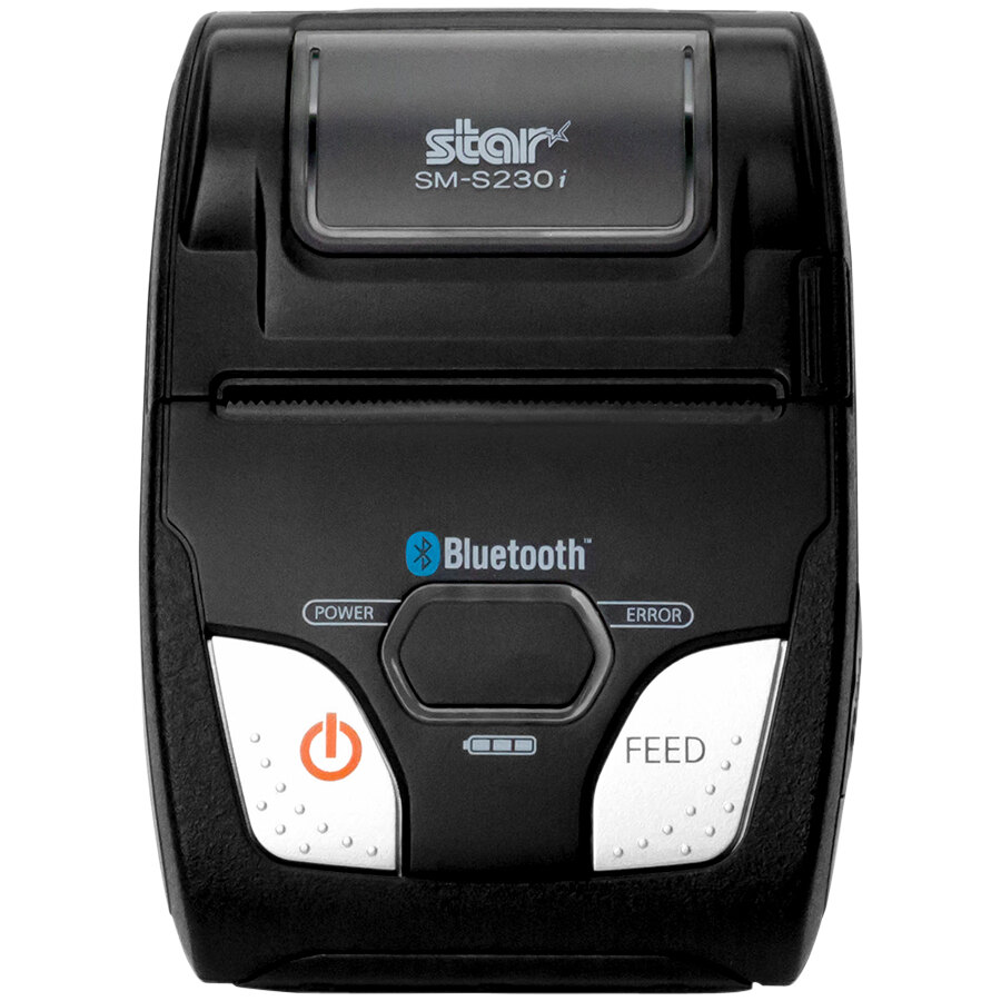 Star SM-S230i-UB40 Black Portable Thermal Printer